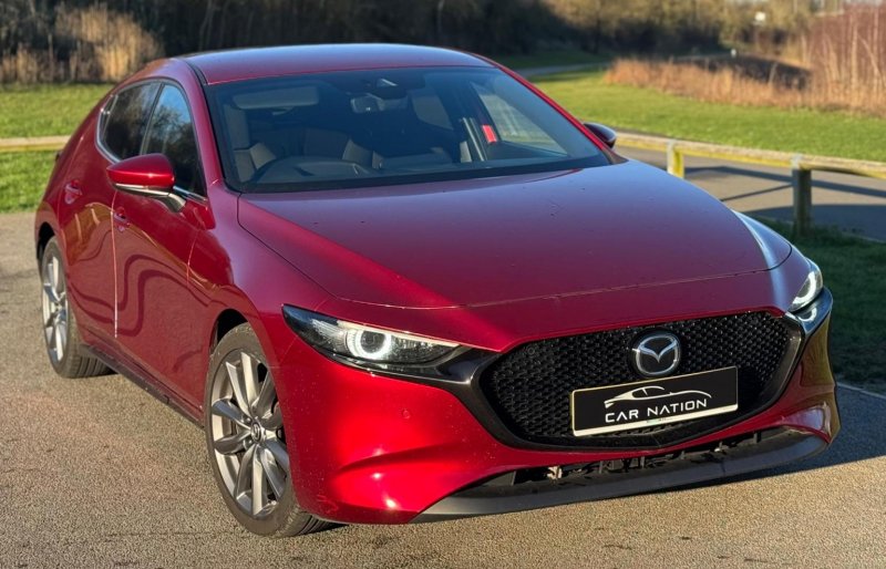 Used MAZDA MAZDA3 2020 Red in Peterborough, Cambridgeshire | Car Nation